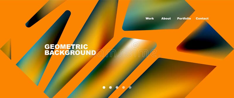 Vector Creative Abstract Background Template Stock Illustration ...