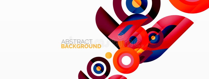 Vector Creative Abstract Background Template Stock Vector - Illustration of backdrop, background ...