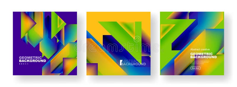 Vector Creative Abstract Background Template Stock Vector ...