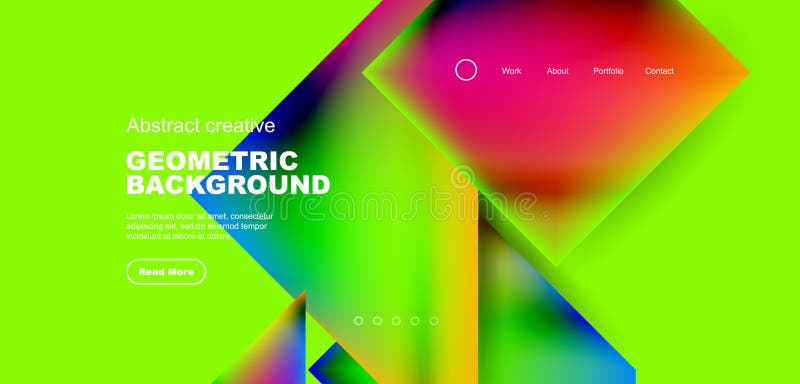 Vector Creative Artwork Design Template Stock Vector - Illustration of ...