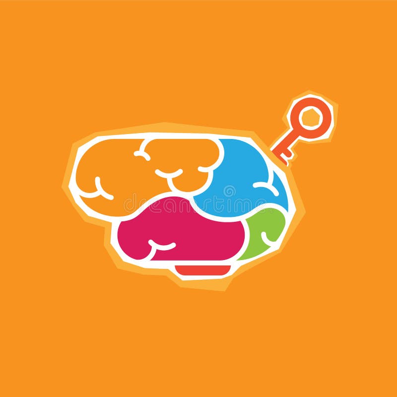 Vector Creative Brain Paper Cut Stock Vector - Illustration of analyze ...