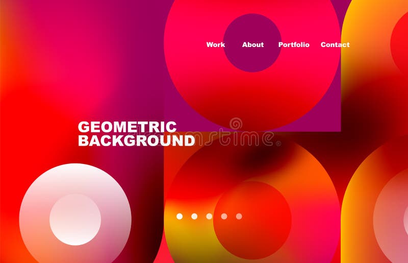 Vector Creative Geometric Abstract Background Stock Vector ...