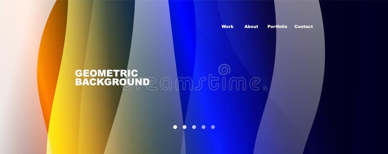 Vector Creative Geometric Abstract Background Stock Vector ...