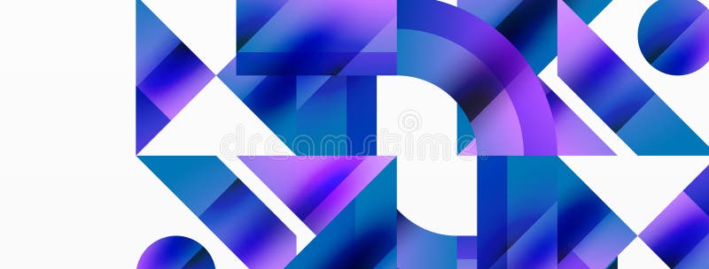 Vector Creative Geometric Abstract Background Stock Vector ...