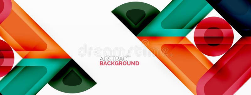 Vector Creative Geometric Abstract Background Stock Vector ...