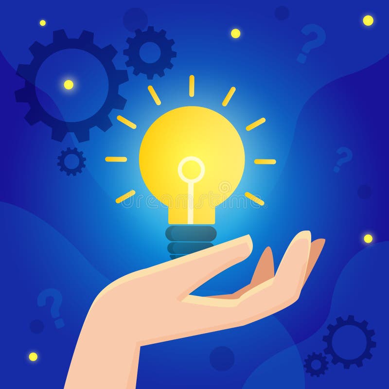 Vector Creative Illustration of Thinking or Planing Business Banner ...