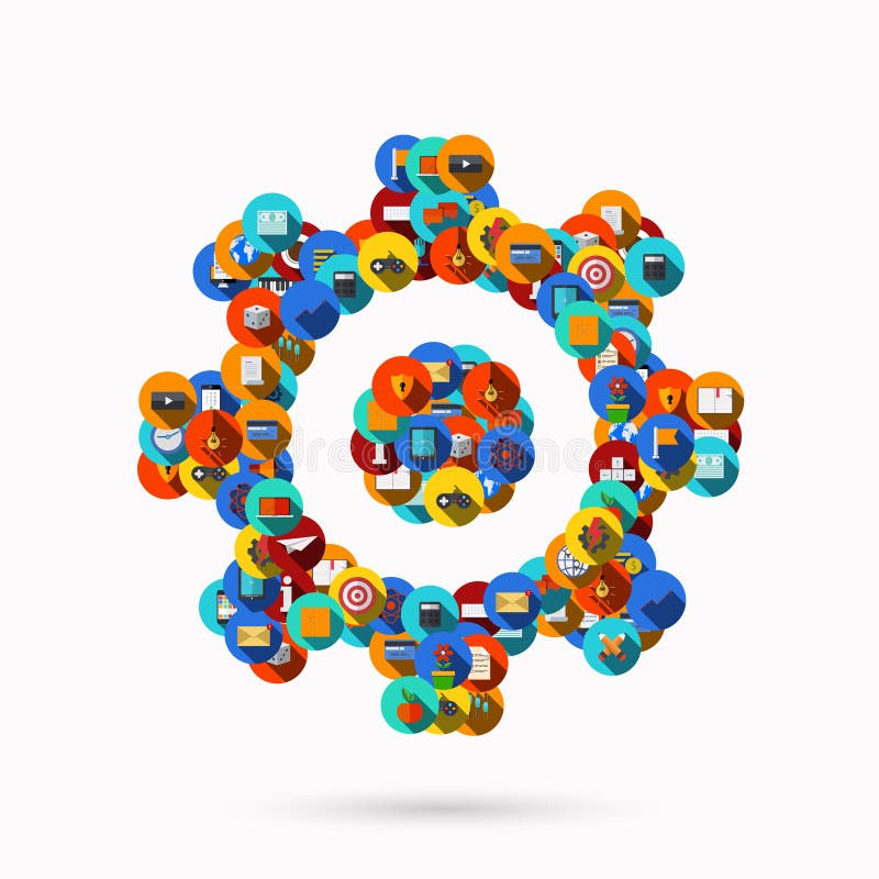 Creative Mechanism of Generating Ideas - Vector Stock Vector ... Creative Mechanism of Generating Ideas - Vector Stock Vector ...