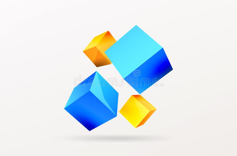 Shattered Blue Cube Stock Illustrations – 90 Shattered Blue Cube Stock ...