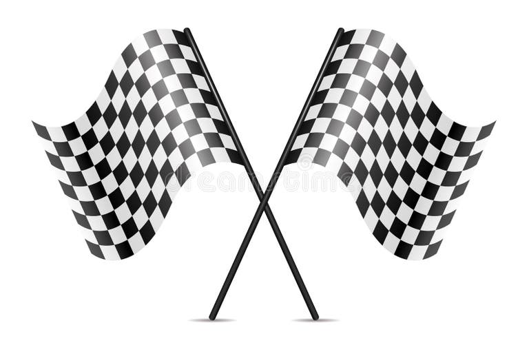 Crossed Flags Racing Stock Illustrations – 2,363 Crossed Flags Racing ...