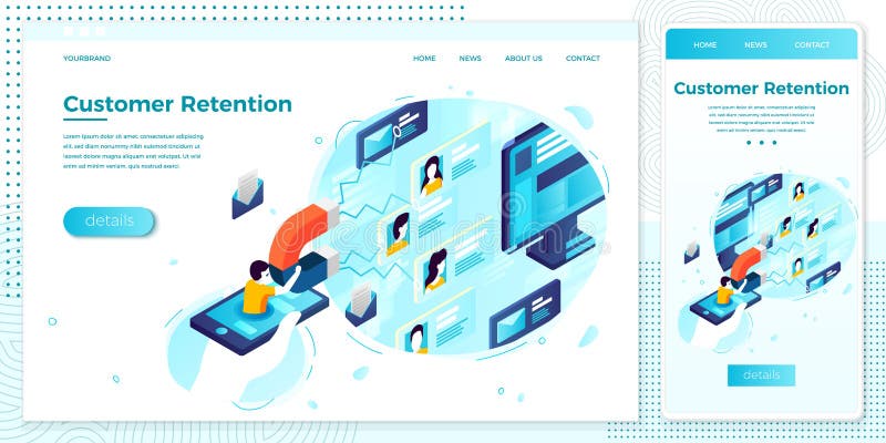 Retention Banner Stock Illustrations – 1,002 Retention Banner Stock ...