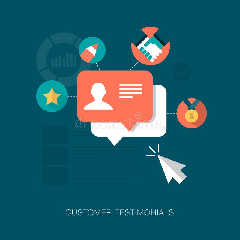 TESTIMONIALS Tag Cloud (customer Service Satisfaction Quality) Stock ...