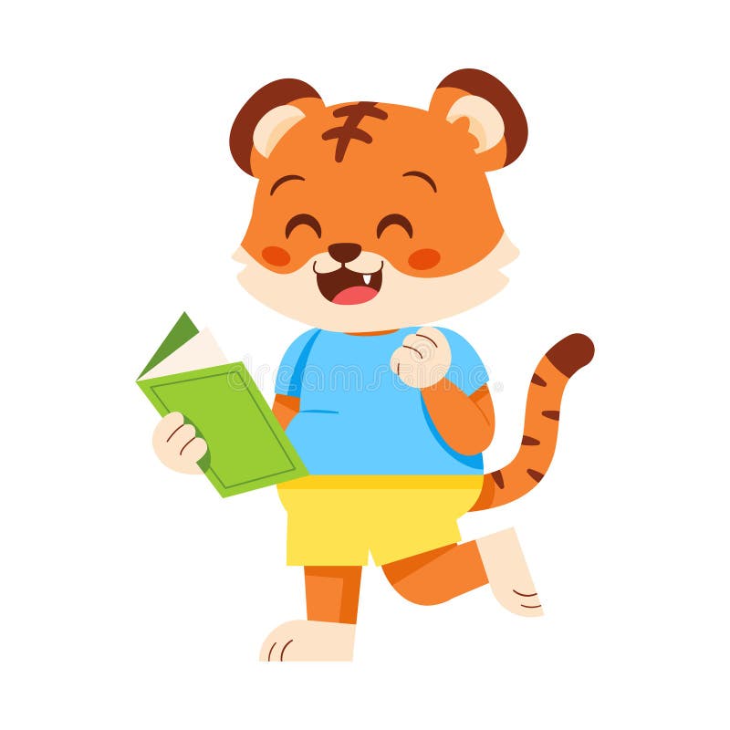 Tiger Studying Stock Illustrations – 79 Tiger Studying Stock ...