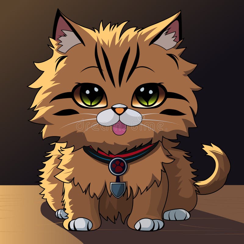 Persian Cat Draw Stock Illustrations – 121 Persian Cat Draw Stock ...