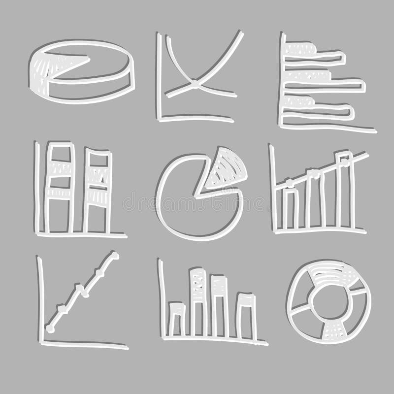 Vector cute diagrams stock vector. Illustration of colorful - 46272646