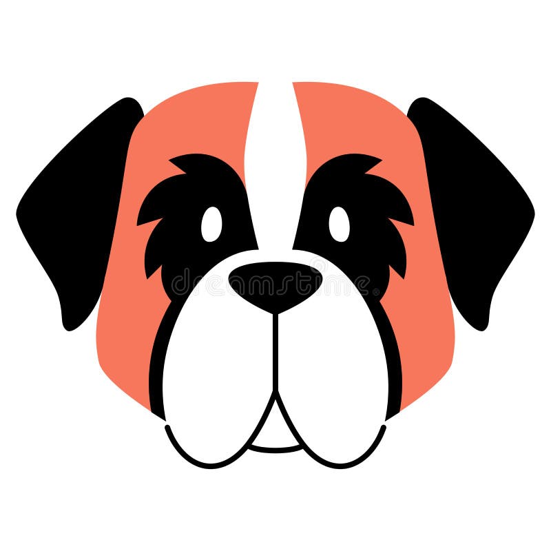 Vector Cute Dog Icon Illustration Stock Vector - Illustration of puppy ...