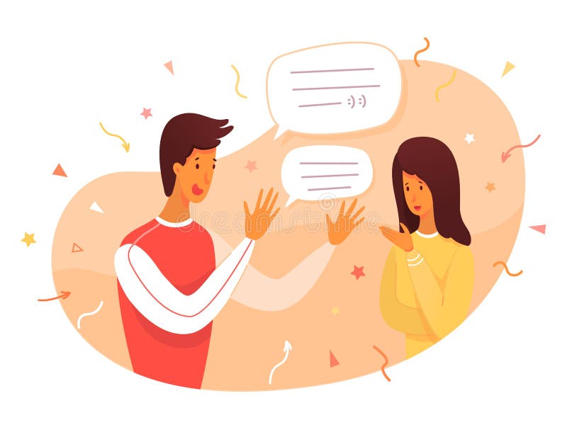 Extrovert Mindset, Human Temperament Flat Vector Icon Stock ...