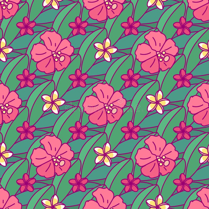 Vector Cute Seamless Pattern Art Stock Vector - Illustration of cute ...