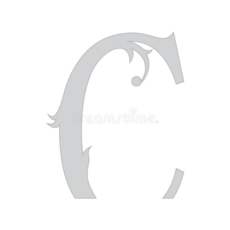 Vector Cutted Letter.Art Font. Stock Vector - Illustration of letter ...