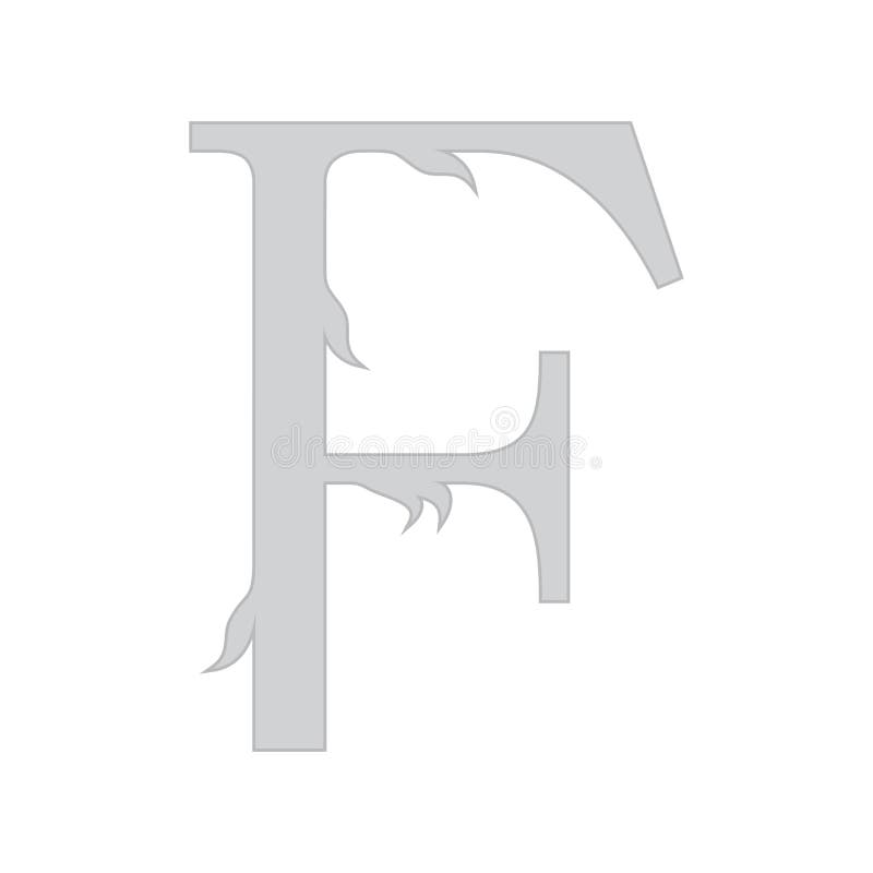 Vector Cutted Letter.Art Font. Stock Vector - Illustration of symbol ...