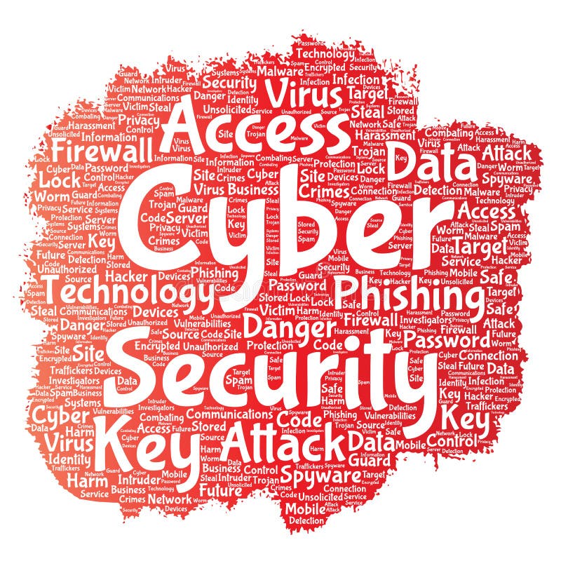 Vector Cyber Security Online Access Technology Stock Vector ...