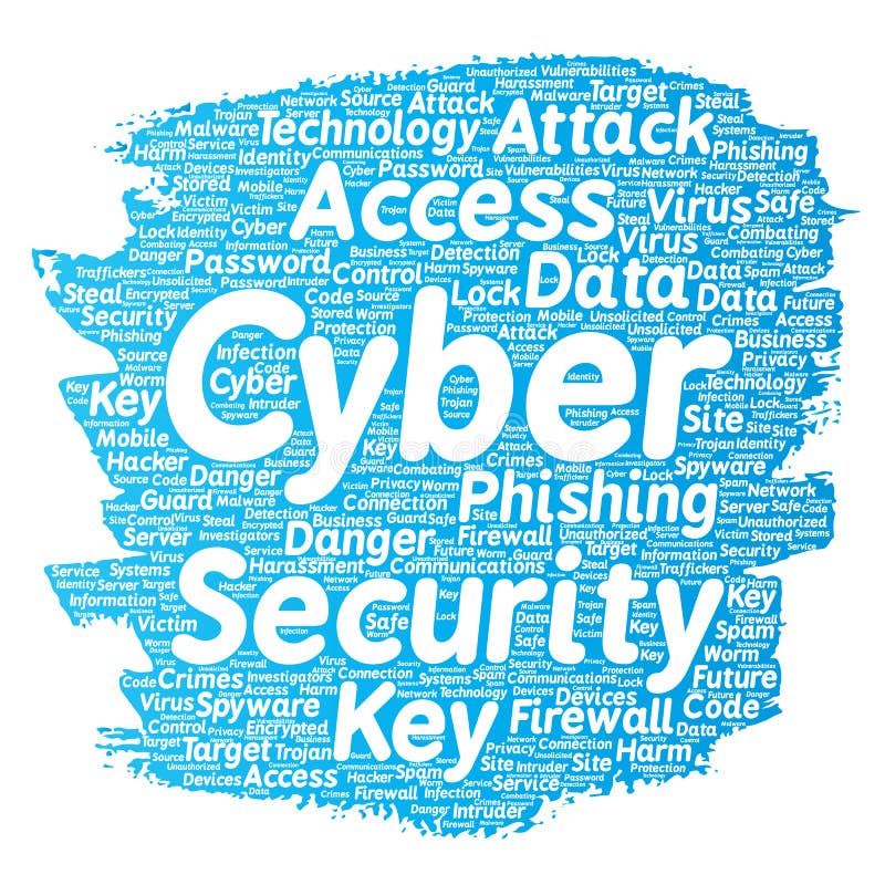 Vector Cyber Security Online Access Technology Stock Vector ...