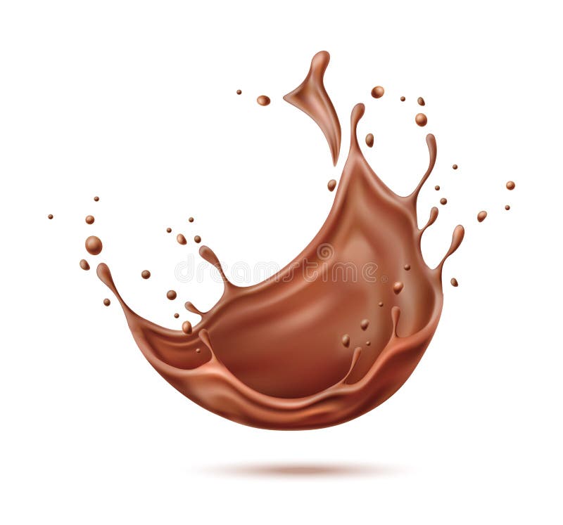 Chocolate Explosion Vector Stock Illustrations – 671 Chocolate ...