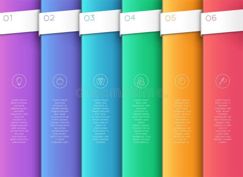 Six Steps Vertical Stock Illustrations – 427 Six Steps Vertical Stock ...