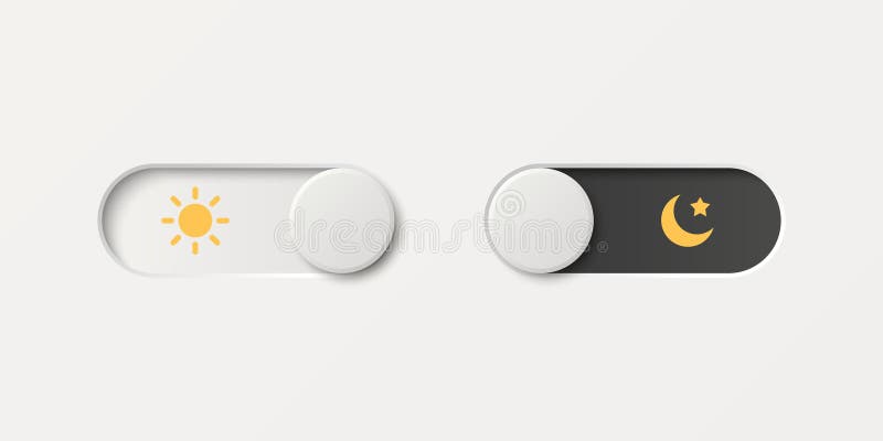 Night Day Switch Toggle Icon Stock Illustrations – 426 Night Day Switch ...