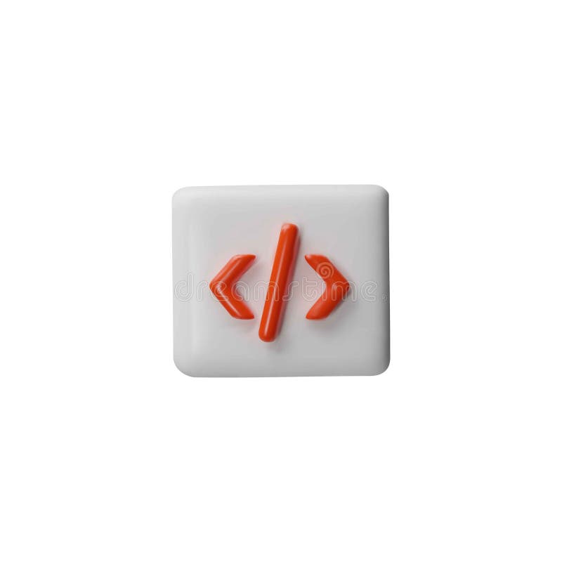 Illustration of Software Development, 3d Web Programming Art, Programmer Sitting with Laptop ...