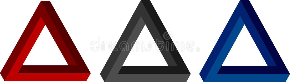 Impossible Triangles Stock Illustrations – 199 Impossible Triangles Stock Illustrations, Vectors ...