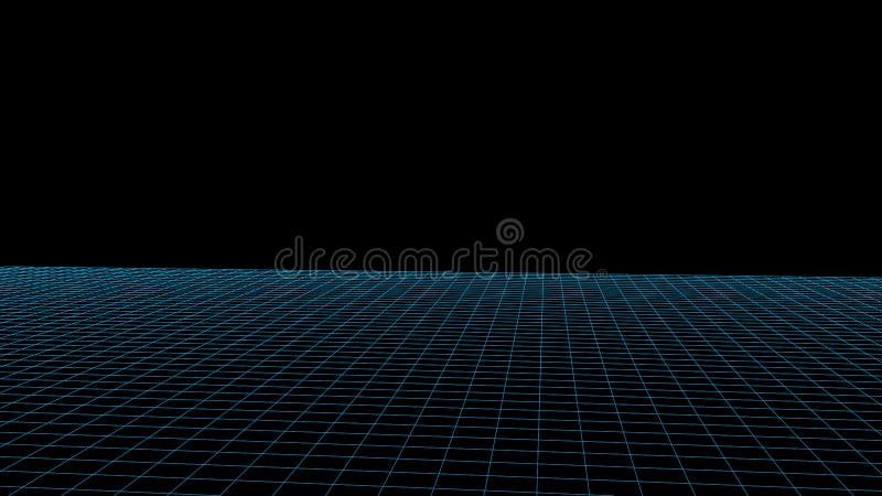 Vector 3D Mesh. Background Lines Stock Illustration - Illustration of ...
