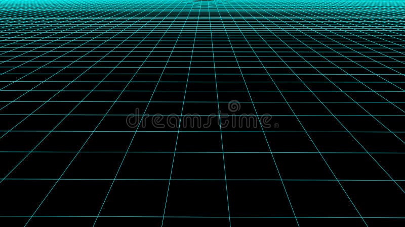 Vector 3D Mesh. Background Lines Stock Illustration - Illustration of ...
