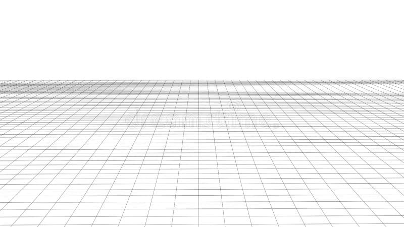 Vector 3D Mesh. Background Lines Stock Illustration - Illustration of ...