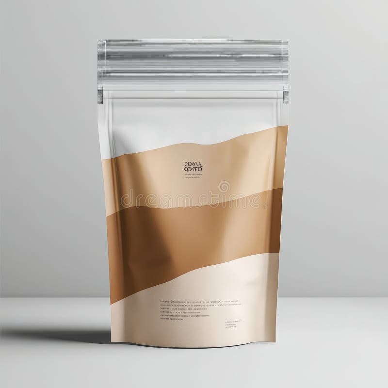 Vector 3d Realistic Foil Packaging for Coffee, Tea, Sugar, Salt, Pepper ...