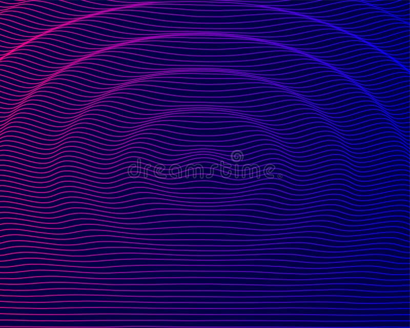 Vector 3D Ripple Effect Abstract Futuristic Technology Background ...