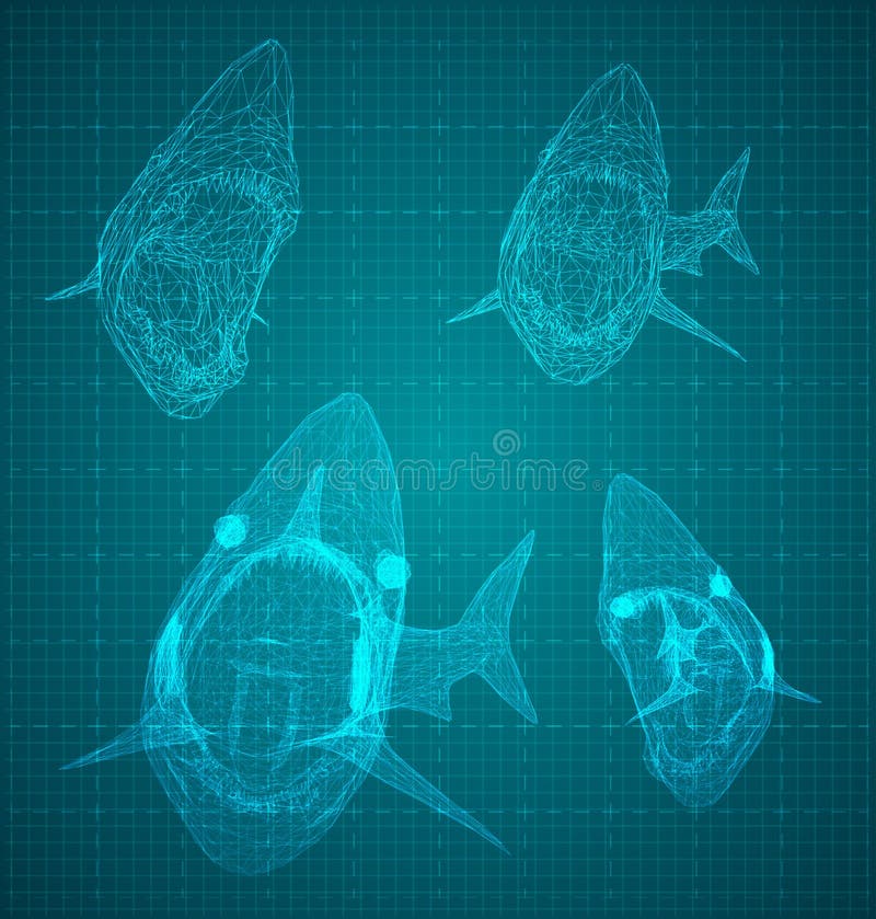 Grid Shark Stock Illustrations – 143 Grid Shark Stock Illustrations ...