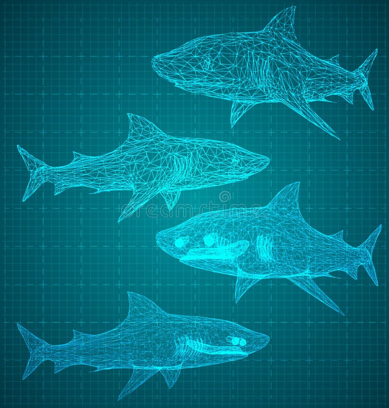 Grid Shark Stock Illustrations – 111 Grid Shark Stock Illustrations ...