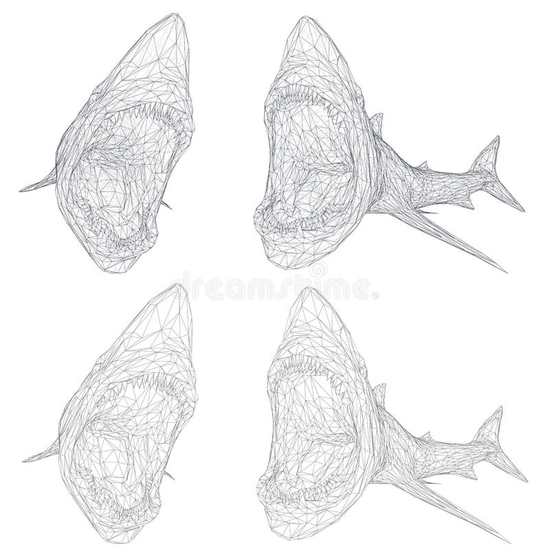 Grid Shark Stock Illustrations – 119 Grid Shark Stock Illustrations ...