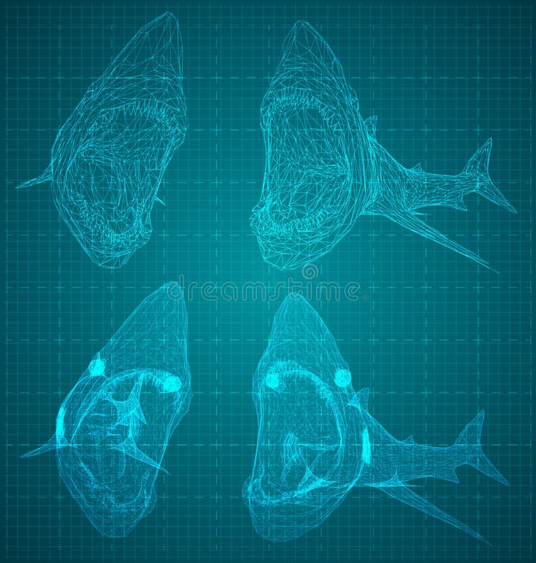 Grid Shark Stock Illustrations – 227 Grid Shark Stock Illustrations ...