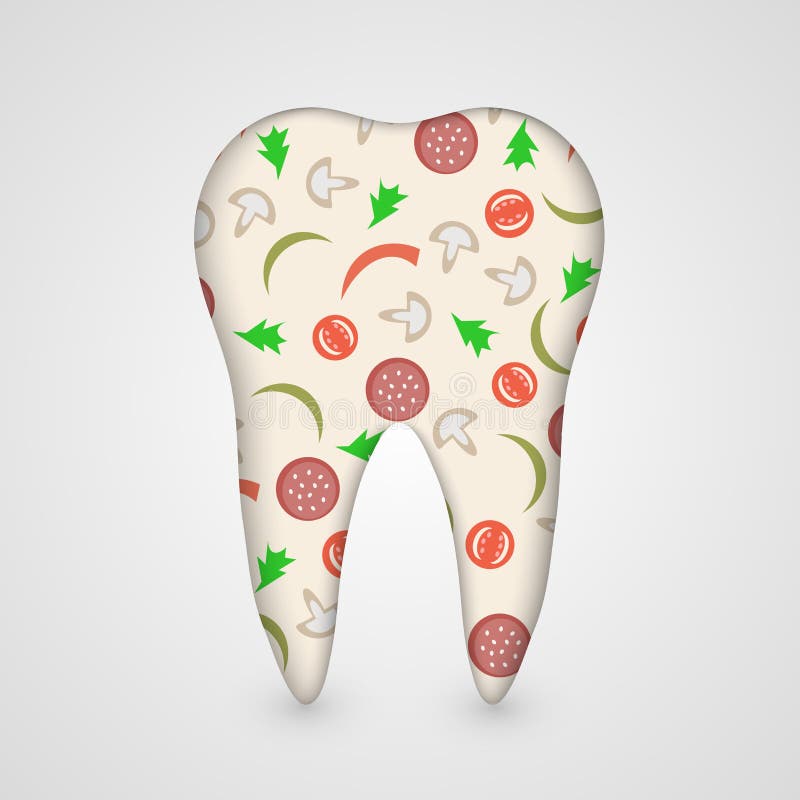 Vector 3D Tooth stock vector. Illustration of hygiene - 55082833