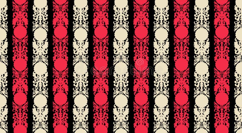 Vector Damask Seamless Pattern Element. Elegant Luxury Texture for ...