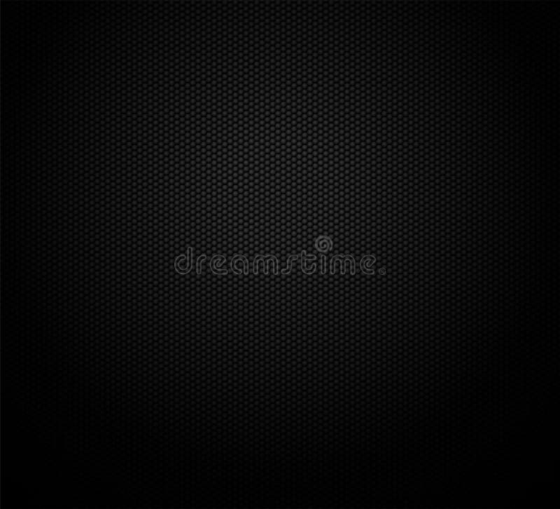 Vector Dark Black Geometric Grid Background Stock Vector - Illustration ...