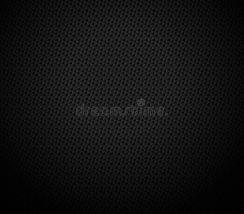 Vector Dark Black Geometric Grid Background Stock Vector - Illustration ...