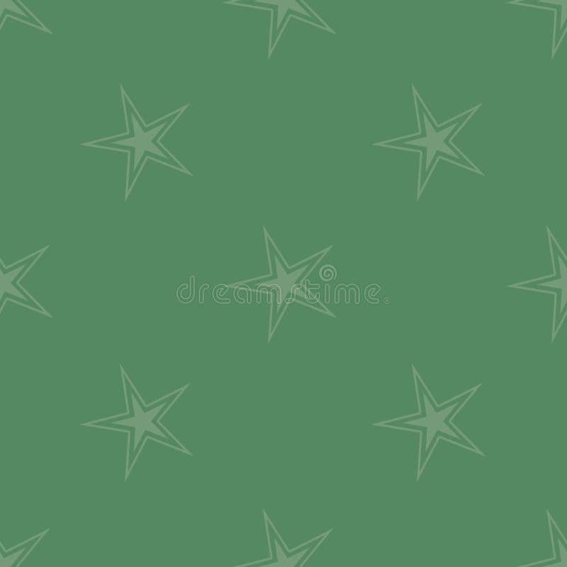 Vector Green Christmas Seamless Pattern with Doodle Gift Boxes. Stock ...