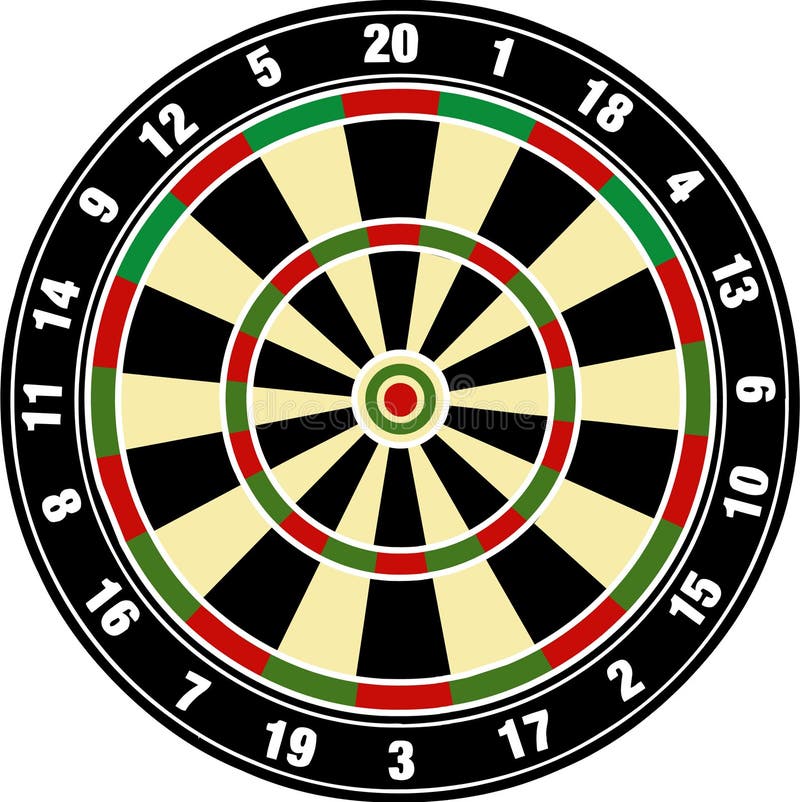 Cartoon Dart Board Stock Illustrations – 1,034 Cartoon Dart Board Stock ...