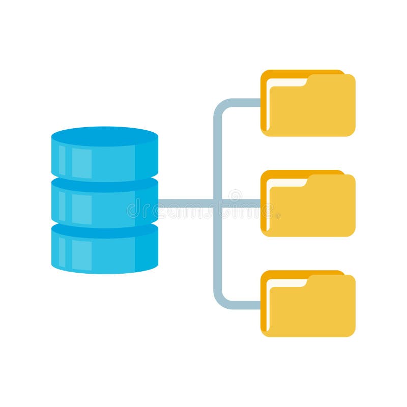 Vector Database Server Data Storage Technology On Cloud Computing For File Security Stock 4043