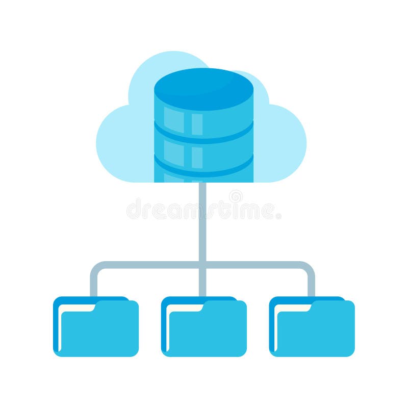 Vector Database Server Data Storage Technology On Cloud Computing For File Security Stock 6493