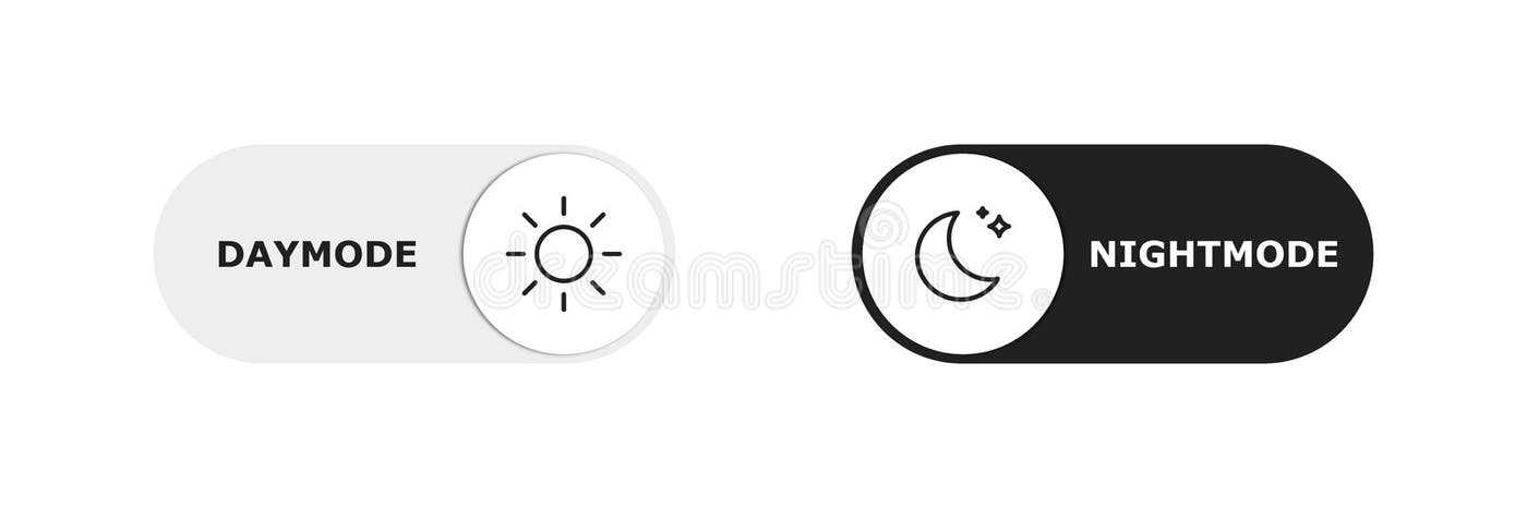 Night Day Switch Toggle Icon Stock Illustrations – 291 Night Day Switch ...