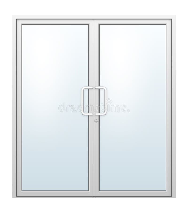 Vector De Aluminio De La Puerta Ilustración del Vector - Ilustración de ...