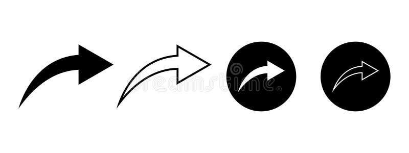 Vector De Conjunto De Iconos De Share Ilustración del Vector ...